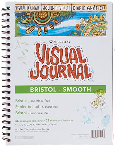 【中古】【未使用・未開封品】Strathmore Visual Journal Spiral Bound 9'x12"-Bristol Smooth (並行輸入品)【メーカー名】【メーカー型番】【ブランド名】Pro-Art メイキングトイ,...