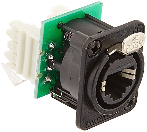 【中古】【未使用・未開封品】NEUTRIK NE8FDV-Y110B RJ45 ETHERNET CONNECTOR, JACK 8WAY PANEL by Neutrik【メーカー名】【メーカー型番】【ブランド名】Neutrik / ノイ...