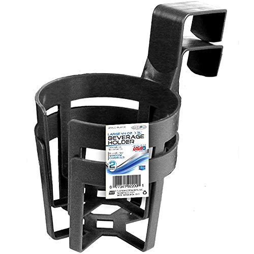 【中古】【未使用・未開封品】(2-Pack) - Custom Accessories 92200 Large Plastic Cup Holders, Black, 2-Pack【メーカー名】【メーカー型番】【ブランド名】Custom A...