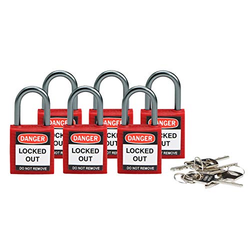 【中古】【未使用・未開封品】Brady 118926 Red, Brady Compact Safety Lock - Keyed Different (6 Locks) by Brady【メーカー名】【メーカー型番】【ブランド名】Brad...