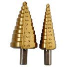 【中古】【未使用・未開封品】Warrior 2 Piece Titanium Nitride Coated High Speed Steel Step Drill Bits by Harbor Freight Tools【メーカー名】【メー...