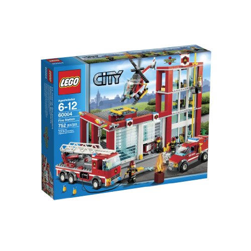 【中古】【未使用・未開封品】レゴシティ☆ Fire Station 60004　並行輸入品【メーカー名】【メーカー型番】【ブランド名】レゴ(LEGO) ブロック, 赤ちゃん・幼児のおもちゃ, ブロック, Familyクーポン用, 21890...