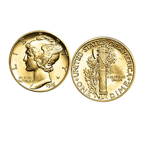 【中古】【未使用・未開封品】American Coin Treasures Gold-Layered Mercury Dime Cufflinks【メーカー名】【メーカー型番】【ブランド名】American Coin Treasures お...