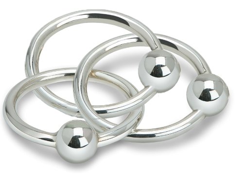 【中古】【未使用・未開封品】Krysaliis Sterling Silver Baby Teether and Rattle, Three Ring by Krysaliis【メーカー名】【メーカー型番】【ブランド名】Krysaliis ...