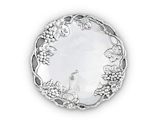 【中古】【未使用・未開封品】Arthur Court Designs Aluminum Grape 15" Round Tray【メーカー名】【メーカー型番】【ブランド名】Arthur Court トレイ・盆 【商品説明】Arthur Co...