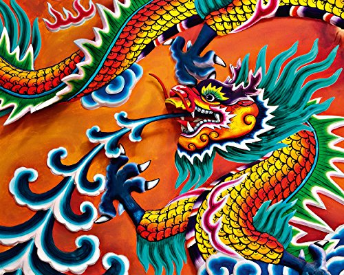 【中古】【未使用・未開封品】Komar DM905 Ideal Decor Dragon 4-Panel Wall Mural by Ideal Decor【メーカー名】【メーカー型番】【ブランド名】Ideal Decor 壁紙 【商品説明...