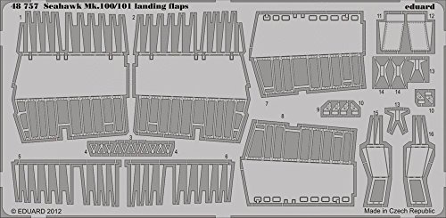 【中古】【未使用・未開封品】Edu48757 1:48 Eduard Photo Etch Landing Flap Set For The 1:48 Trumpeter Seahawk【メーカー名】【メーカー型番】【ブランド名】Eduar...