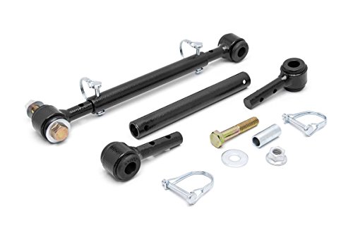 【中古】【未使用・未開封品】Rough Country フロントスウェイバー 切断 (適合) 1987-1995 Jeep Wrangler YJ / 76-86 CJ5 CJ7 CJ8 | 4-6インチ リフト | 1186【メーカー名】...