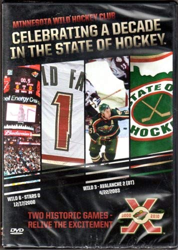 【中古】【未使用・未開封品】Minnesota Wild Hockey Club: Celebrating a Decade in the State of Hockey 2000-2010 (Two Historic Games: Wil...