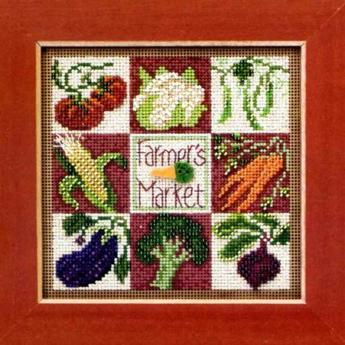 【中古】【未使用・未開封品】Farmers Market - ビーズクロスステッチキット MH143103 - ボタンとビーズ 2013 春【メーカー名】【メーカー型番】【ブランド名】Mill Hill 手芸・画材 【商品説明】Farmer...