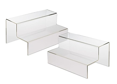 【中古】【未使用・未開封品】Source One LLC クリアアクリル 2段 ワイドライザー 2パック (2段 ワイドライザー-2P)【メーカー名】【メーカー型番】【ブランド名】sourceoneorg 名刺ケース・整理箱, Office...