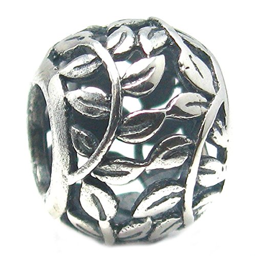 【中古】【未使用・未開封品】スターリングシルバー愛のツリーリーフヨーロピアンスタイルビーズチャーム【メーカー名】【メーカー型番】【ブランド名】Queenberry 服＆ファッション小物, チャーム 【商品説明】スターリングシルバー愛のツリー...