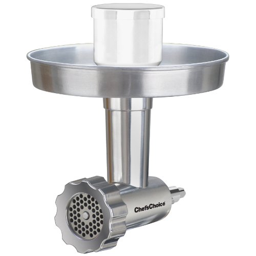 【中古】【未使用・未開封品】Chef's Choice 796 Premium Metal Food Grinder Attachment Designed for KitchenAid Stand Mixers, No.796 by Ch...