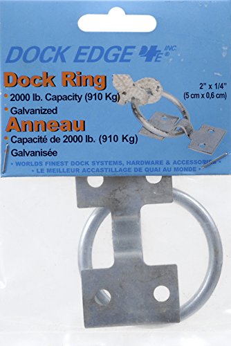 【中古】【未使用・未開封品】Dock Edge 87-109-F-U 2.5インチ 亜鉛メッキ 1200ポンド ボートドックリング【メーカー名】【メーカー型番】【ブランド名】Dock Edge 釣り, Sports - AmazonGlob...