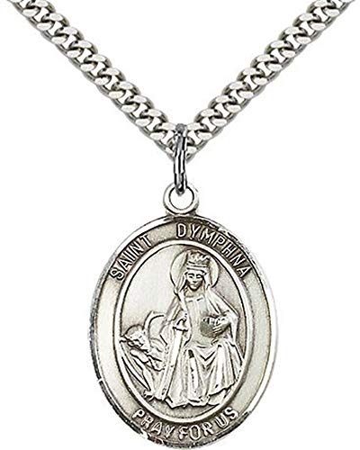 【中古】【未使用・未開封品】楕円形聖Dymphna Medal With Prayerカード【メーカー名】【メーカー型番】【ブランド名】McVan 服＆ファッション小物, ネックレス 【商品説明】楕円形聖Dymphna Medal With...