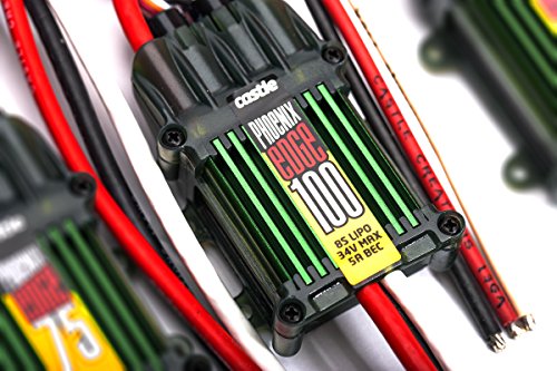 【中古】【未使用・未開封品】Castle Creations PHX Edge 100 Amp Electronic Speed Controller with 5 Amp BEC by Castle Creations【メーカー名】【メー...