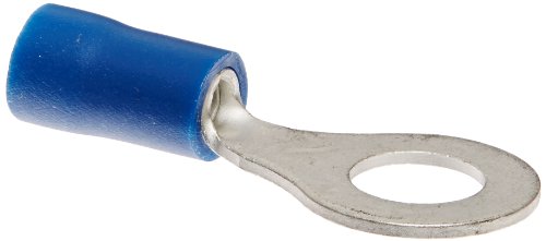 【中古】【未使用・未開封品】Vinyl Insulated Ring Terminal, 16-14 Wire Size, 1/4 Stud Size, 0.472 Width, 1.059 Length by NSI【メーカー名】【メーカ...