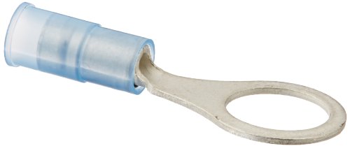 【中古】【未使用・未開封品】Nylon Insulated Ring Terminal, 16-14 Wire Size, 3/8 Stud Size, 0.59 Width, 1.161 Length by NSI【メーカー名】【メーカー...