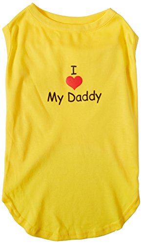 【中古】【未使用・未開封品】Mirage Pet Products 51-34 XXXLYW I Love My Daddy Screen Print Shirts Yellow XXXL - 20【メーカー名】【メーカー型番】【ブランド名...