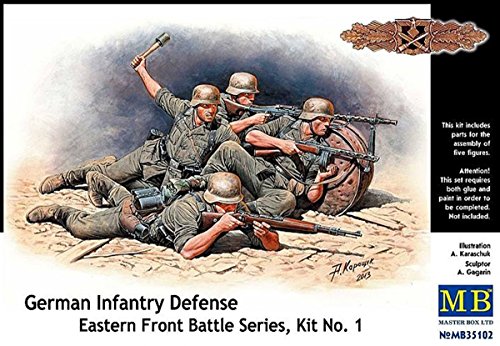 【中古】【未使用・未開封品】Masterbox 1:35 - Germaninfantry Eastern Front【メーカー名】【メーカー型番】【ブランド名】マスターボックス(Master Box) Toys - AmazonGloba...