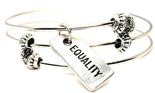 【中古】【未使用・未開封品】ChubbyChicoCharms Equality Expandable Wire Tripleスタイルバングルブレスレット、2.5?"【メーカー名】【メーカー型番】【ブランド名】ChubbyChicoChar...