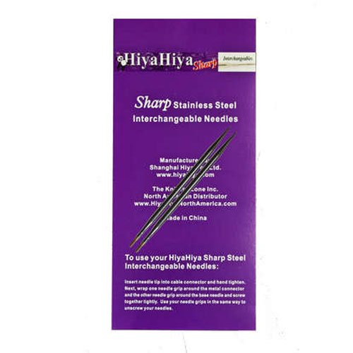 【中古】【未使用・未開封品】HiyaHiya 交換可能なニードルチップ 4インチ (10cm) シャープスチール サイズ US 5 (3.75mm) HISSTINTIP4-5【メーカー名】【メーカー型番】【ブランド名】HiyaHiya H...