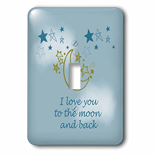 【中古】【未使用・未開封品】3drose LSP _ 155825?_ 1?I Love You To The Moon And Backライトスイッチカバー【メーカー名】【メーカー型番】【ブランド名】3dRose スイッチカバー・プレート...