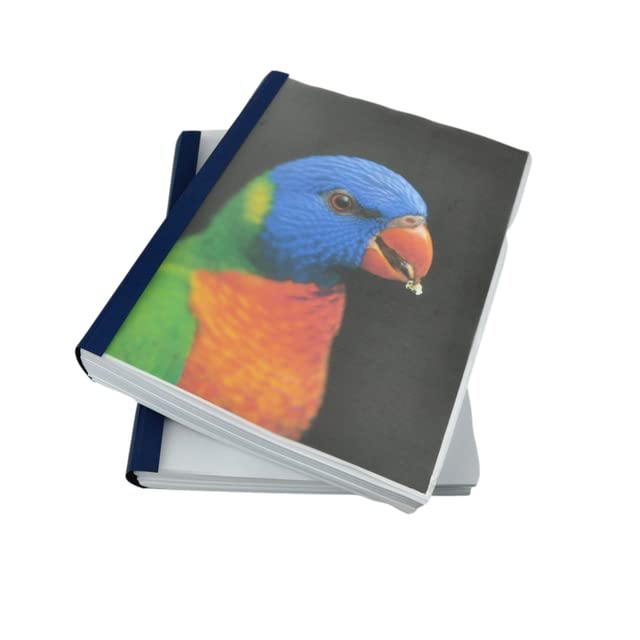 【中古】【未使用・未開封品】Coverbind 透明リネン ラップアラウンド サーマルバインディングレポートカバー - 1/16インチ スパイン レターサイズ ネイビー ポートレート - 100枚 (08CB116NAVY)【メーカー名】【...