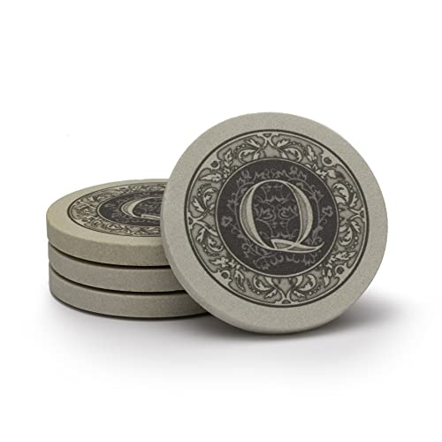 【中古】【未使用・未開封品】Thirstystone ドリンクコースターセット Aの字のモノグラム TSMQ [並行輸入品]【メーカー名】【メーカー型番】【ブランド名】Thirstystone コースター, Home & kitchen -...