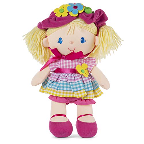 【中古】【未使用・未開封品】GUND April Springtime Dolly 13インチ フラシ天人形 取り外し可能なボンネットとドレス付き【メーカー名】【メーカー型番】【ブランド名】ガンド(Gund) 動物, ぬいぐるみ, おもちゃ...