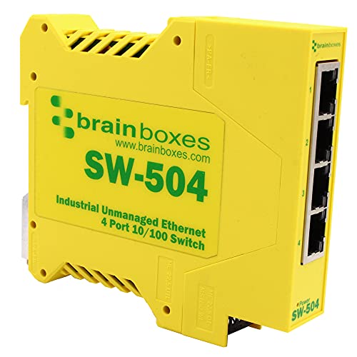 【中古】【未使用・未開封品】Brainboxes Ethernet Switch 4 ports【メーカー名】【メーカー型番】【ブランド名】BRAINBOXES LTD スイッチングハブ, 人気のスイッチングハブ特集 【商品説明】Brain...