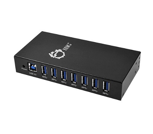 【中古】【未使用・未開封品】SIIG 7-Port Industrial USB 3.0 Hub with 15KV ESD Protection - Hub - 7 x SuperSpeed USB 3.0 - desktop, DIN ...