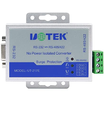 【中古】【未使用・未開封品】UTEK UT-217E ポート電源 RS-232 から RS-485/422 壁取り付け式 光電遮断【メーカー名】【メーカー型番】【ブランド名】U-Tek シリアルアダプタ 【商品説明】UTEK UT-217E...