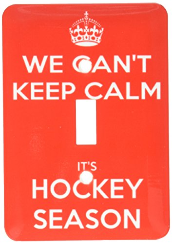 【中古】【未使用・未開封品】3drose LSP 171922?_ 1?We Cant Keep Calm Its Hockey Season、レッドとホワイトライトスイッチカバー【メーカー名】【メーカー型番】【ブランド名】3dRose ス...