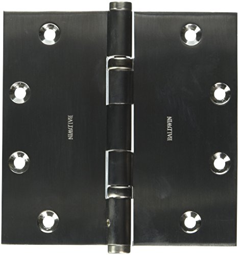 【中古】【未使用・未開封品】Baldwin 1051.i。NRP 5?" x 5?"ソリッド真鍮スクエアコーナーボール軸受ほぞ穴ヒンジ、 1051056INRP 1【メーカー名】【メーカー型番】【ブランド名】Baldwin ドア用金物, C...