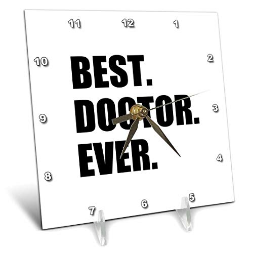 【中古】【未使用・未開封品】3dRose dc_179775_1 Best Doctor Ever-Fun Job Prideギフト GPS、スペシャリストドクター、PhDs-デスククロック用 6 x 6インチ【メーカー名】【メーカー型番】...