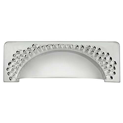 【中古】【未使用・未開封品】Hickory Hardware P2174-CH Craftsman Collection 96mm Center to Center Hammered Cup Pull, Chrome by Hickory ...