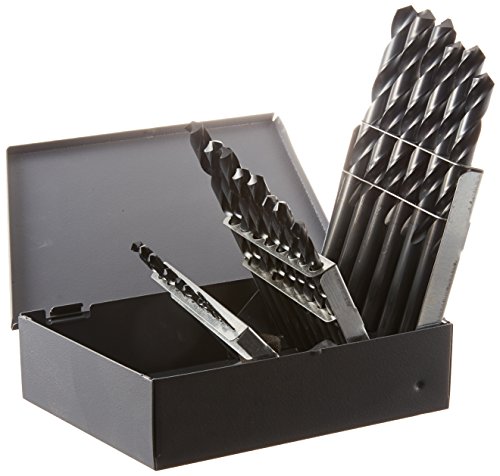 【中古】【未使用・未開封品】Cle-Line C21131 Style 1899 High Speed Steel General Purpose Jobber Length Metric Drill Set, Steam Oxide Fi...