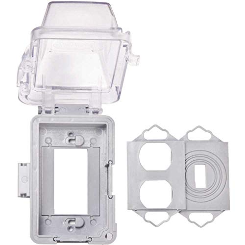 【中古】【未使用・未開封品】TayMac MM420C Single Gang Non-Metallic Weatherproof In-Use Cover, Clear【メーカー名】【メーカー型番】【ブランド名】TayMac DIY & ...
