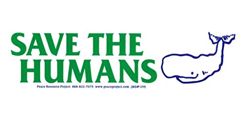【中古】【未使用・未開封品】Save the Humans???Smallバンパーステッカー/デカール(6.5インチx 1.75インチ) Peaceリソースプロジェクト【メーカー名】【メーカー型番】【ブランド名】Peace Resource...