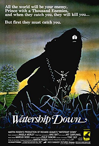 【中古】【未使用・未開封品】Watership Downポスター映画27?x 40インチ???69?cm x 102?cm ) ( 1978年)【メーカー名】【メーカー型番】【ブランド名】Decorative Wall Poster 丸筒・...