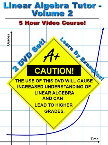 【中古】【未使用・未開封品】The Linear Algebra Tutor - Volume 2 - 5 Hour Video Course【メーカー名】【メーカー型番】【ブランド名】MathTutorDVD.com ジャンル別, 発売日...