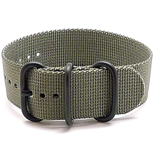 【中古】【未使用・未開封品】[DaLuca] Ballistic Nylon NATO 1 Piece Watch Strap - Grey (PVD Buckle) : 22mm【メーカー名】【メーカー型番】【ブランド名】DaLuca 時...