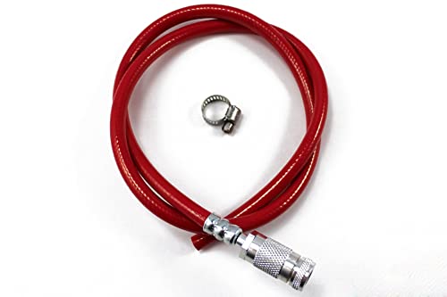 【中古】【未使用・未開封品】Pump upgrade Hose w/clamp - 3-way Presta Hose - 36 Red by Prestacycle【メーカー名】【メーカー型番】【ブランド名】Prestacycle フロア...