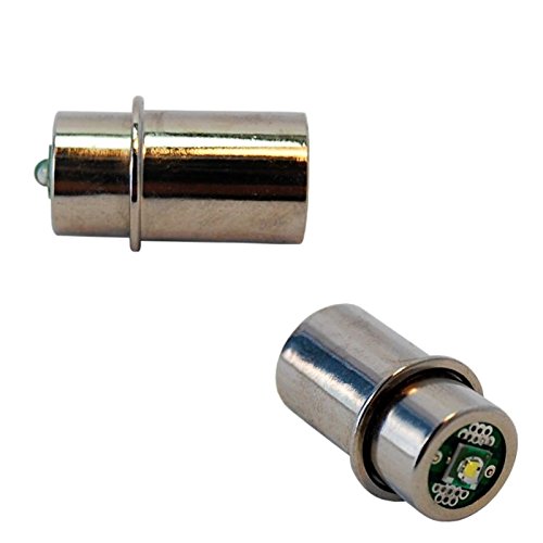 【中古】【未使用・未開封品】HQRP ハイパワー電球 2個パック Mag-Lite 3-4-5-6 D/Cセルトーチ懐中電灯 Maglite 3D 4D 5D 6D / 3C 4C 5C 6C セル MagLight ハロゲン / D301...