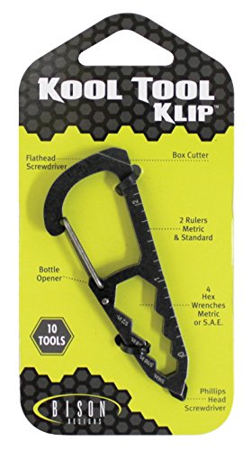 【中古】【未使用・未開封品】Bison Designs Kool Tool Klip SAE Standard Keychain (10-Piece), Grey by Bison【メーカー名】【メーカー型番】【ブランド名】Bison Sp...