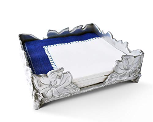 【中古】【未使用・未開封品】Arthur Court Magnolia Luncheon Napkin Box, 7 by 7-Inches by Arthur Court Designs【メーカー名】【メーカー型番】【ブランド名】Arth...