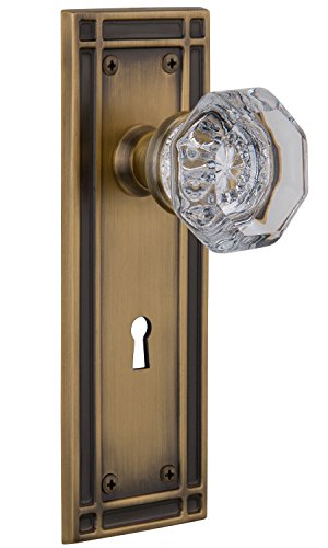 【中古】【未使用・未開封品】Nostalgic Warehouseミッションプレートwith Keyhole Waldorfクリスタルノブ Privacy - 2.375" 716278 1【メーカー名】【メーカー型番】【ブランド名】Nos...