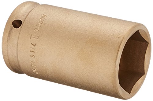 【中古】【未使用・未開封品】Ampco Safety Tools DWI-3/4D1-7/16 Socket, Deep Well Impact, Non-Sparking, Non-Magnetic, Corrosion Resistan...