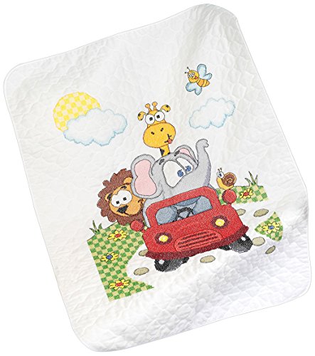 【中古】【未使用・未開封品】Animal Fun Ride Quilt Stamped Cross Stitch Kit-34"X43" (並行輸入品)【メーカー名】【メーカー型番】【ブランド名】Janlynn Toys - AmazonG...